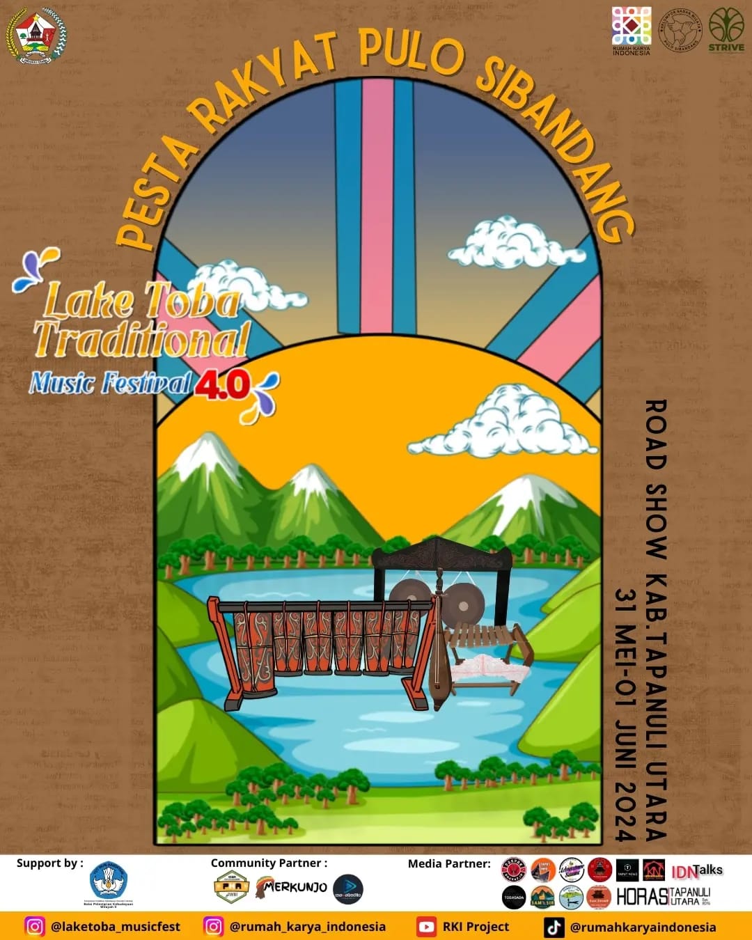 Pesta Rakyat Pulo Sibandang – Geopark Kaldera Toba
